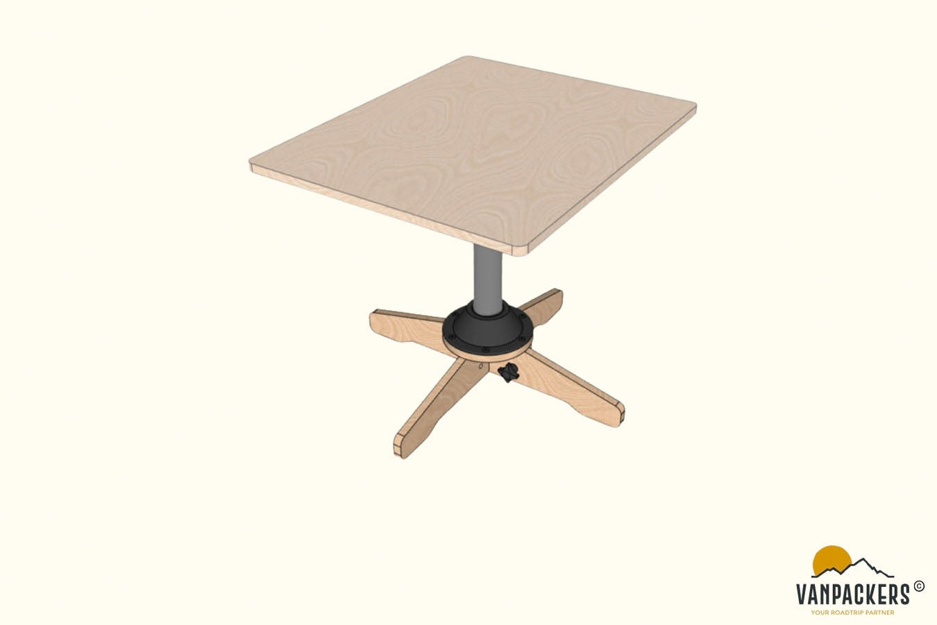 Outdoor table stand | Vanpackers®