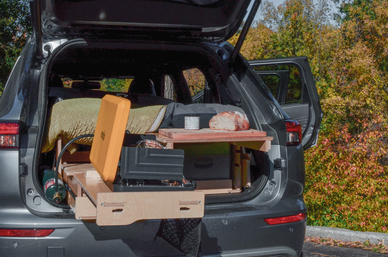 Car-camping kit - modular conversion kit for SUV | Vanpackers®