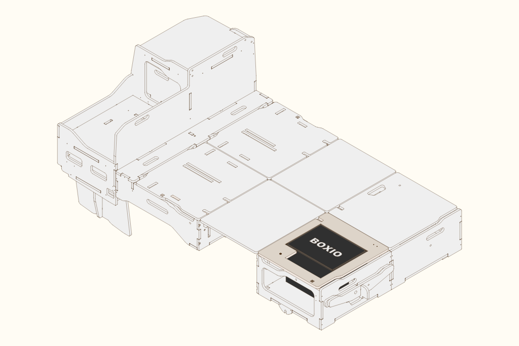 OPTION | COMBO - Toilet adaptation & BOXIO toilet | Vanpackers®