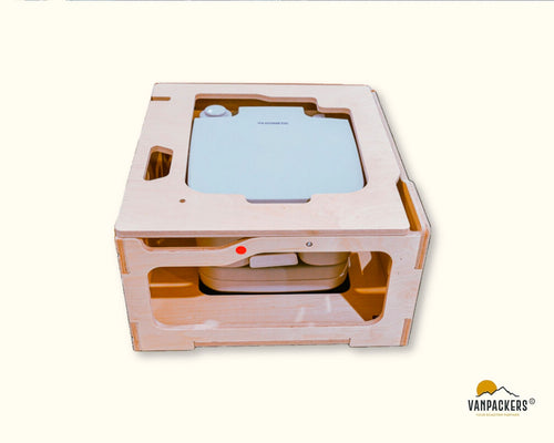 Toilet adaptation - Practical Solution | Vanpackers®