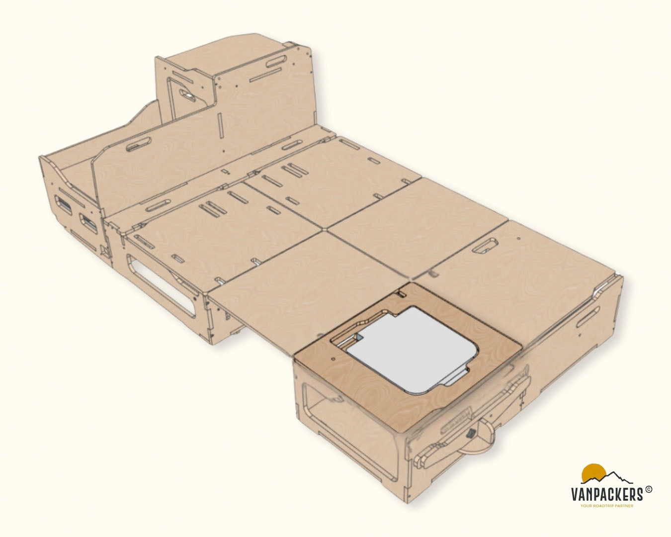 Toilet adaptation - Practical Solution | Vanpackers®