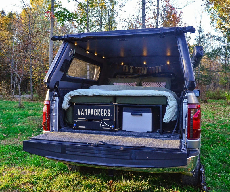Truck Camper Box for Pickup Truck Bed Campers | Vanpackers®