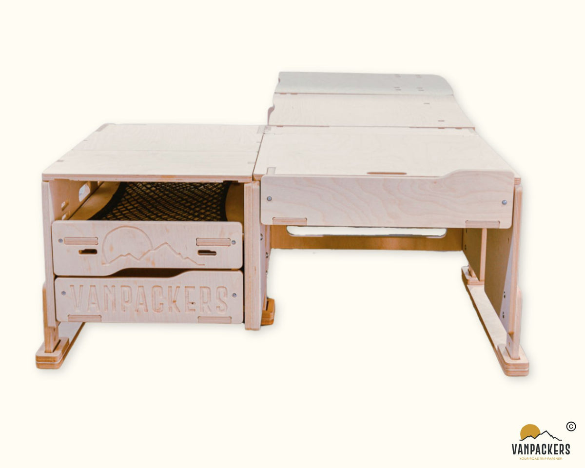 Car-camping kit - modular conversion kit for SUV | Vanpackers®