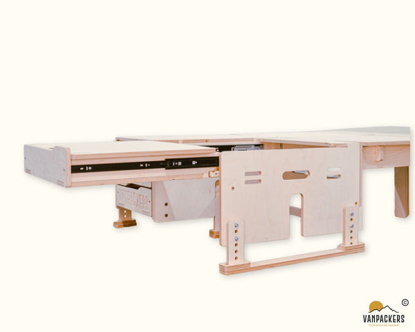 Car-camping kit - modular conversion kit for SUV | Vanpackers®