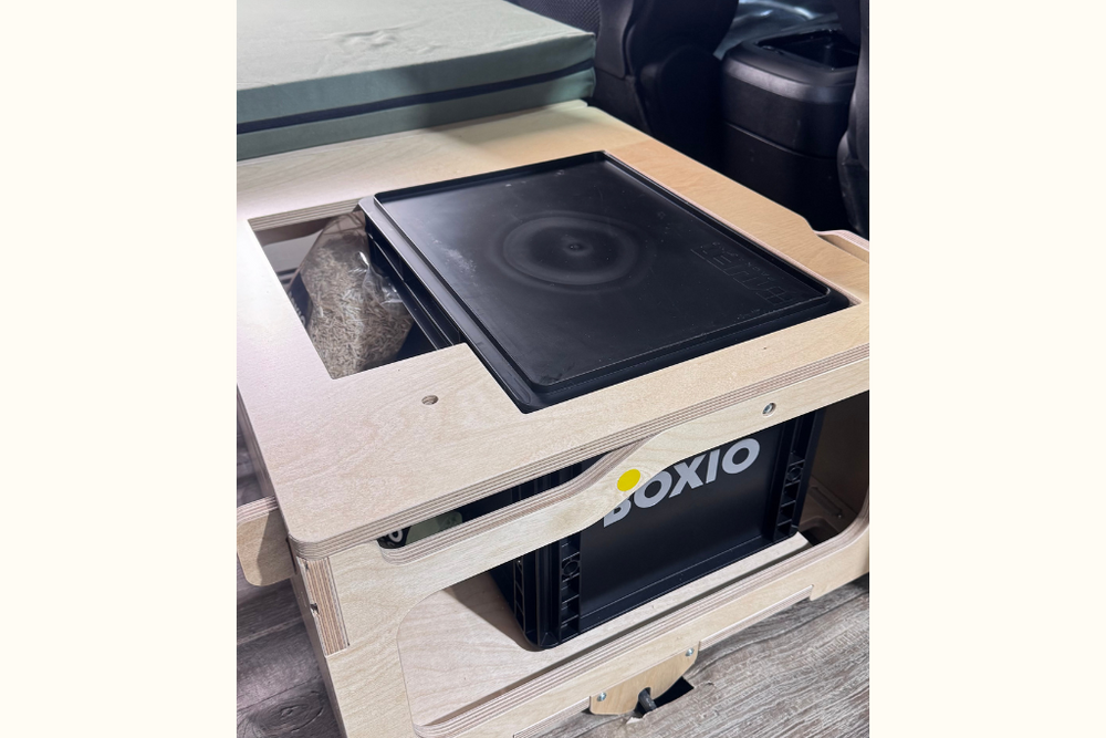OPTION | COMBO - Toilet adaptation & BOXIO toilet | Vanpackers®
